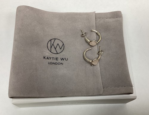 Kaytie Wu Boucle D’oreilles En Argent 925 Avec Pierre | eBay