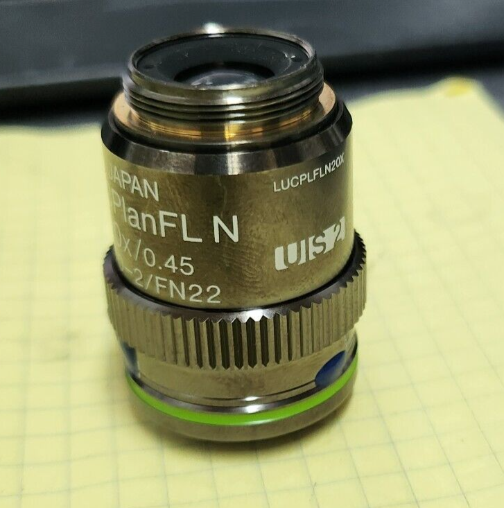 Olympus LUCPlanFL N 20x/0.45 UIS2 Collar FN22 Microscope Objective | eBay