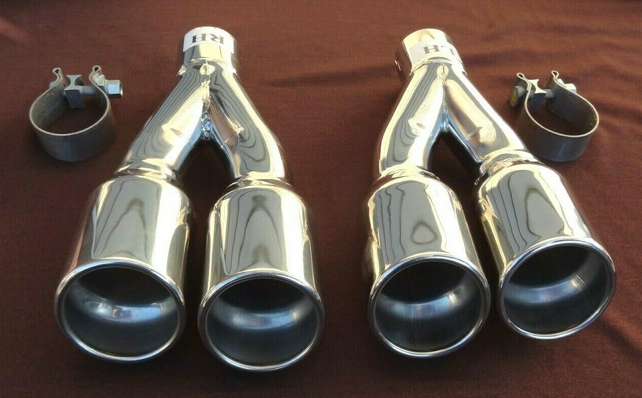 TAIL PIPE EXTENSION (LH) and (R) Kit 12498009 for GM | eBay