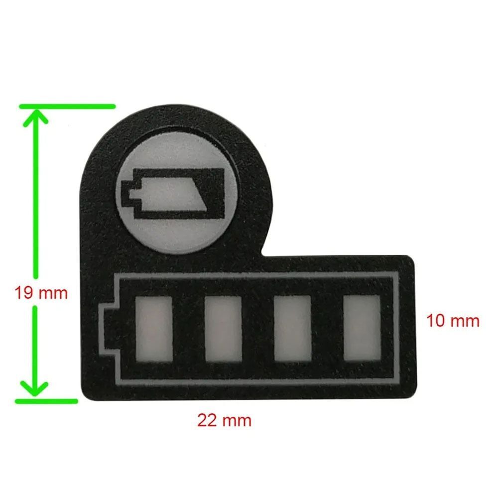 Decor Battery Capacity Sticker Decals Battery Button Sticker for Makita ...