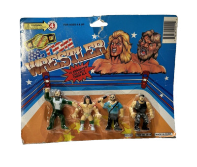 SOMA Action Wrestler WWF Bootleg Figures In Package Lord Jungle Baddy ...