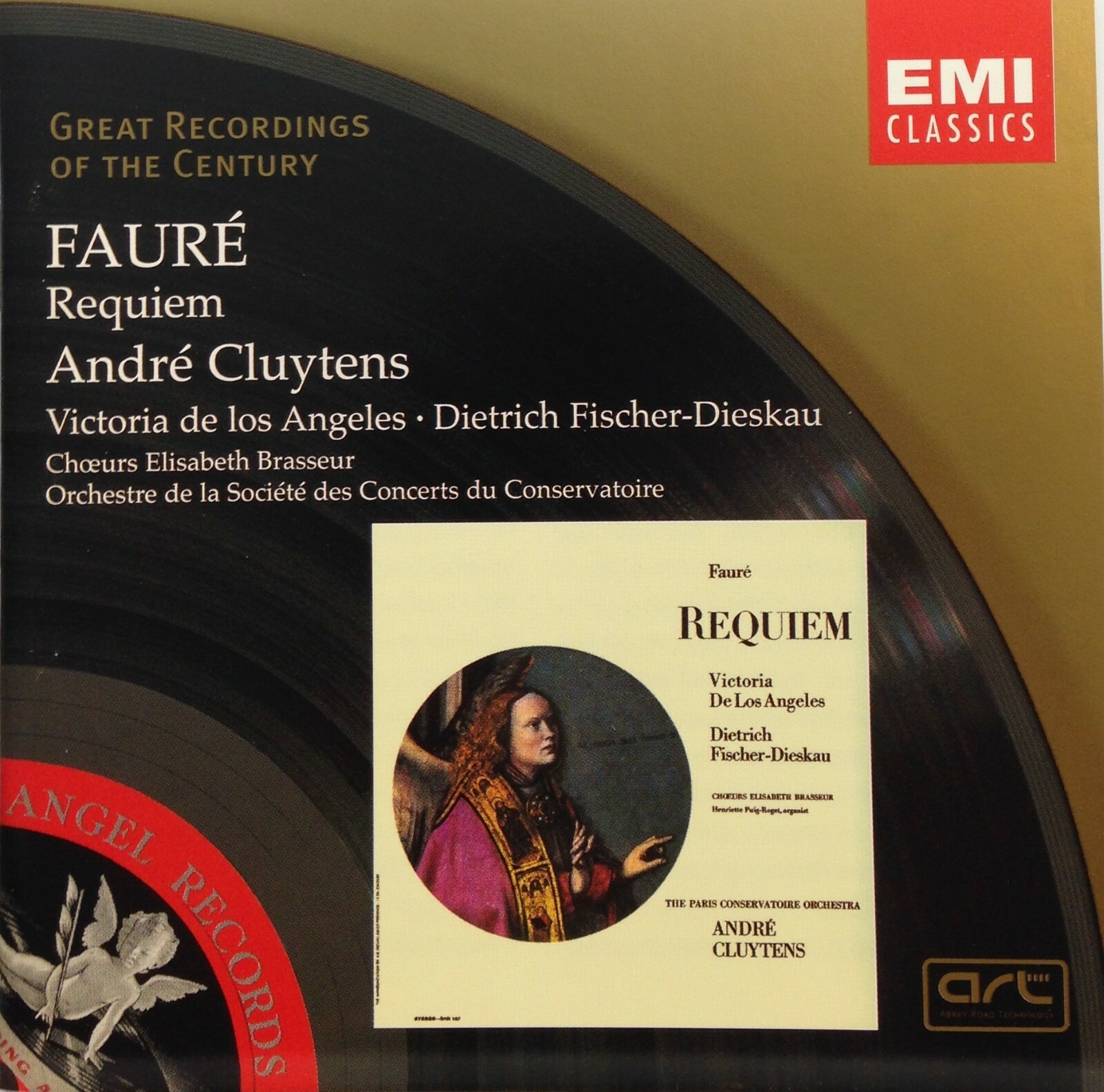 Gabriel Fauré : Requiem, Op.4 (CD 1999, EMI Classics) André Cluytens ...