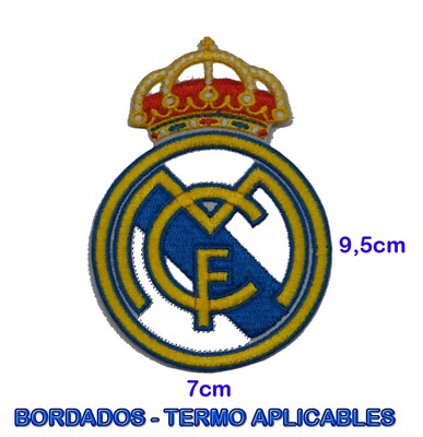 Patches of The Football Real Madrid Thermos Aplicables Embroidered Cute ...