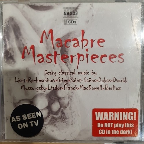 MACABRE MASTERPIECES 2-CD ALBUM SCARY CLASSICAL HORROR MUSIC BABA YAGA ...