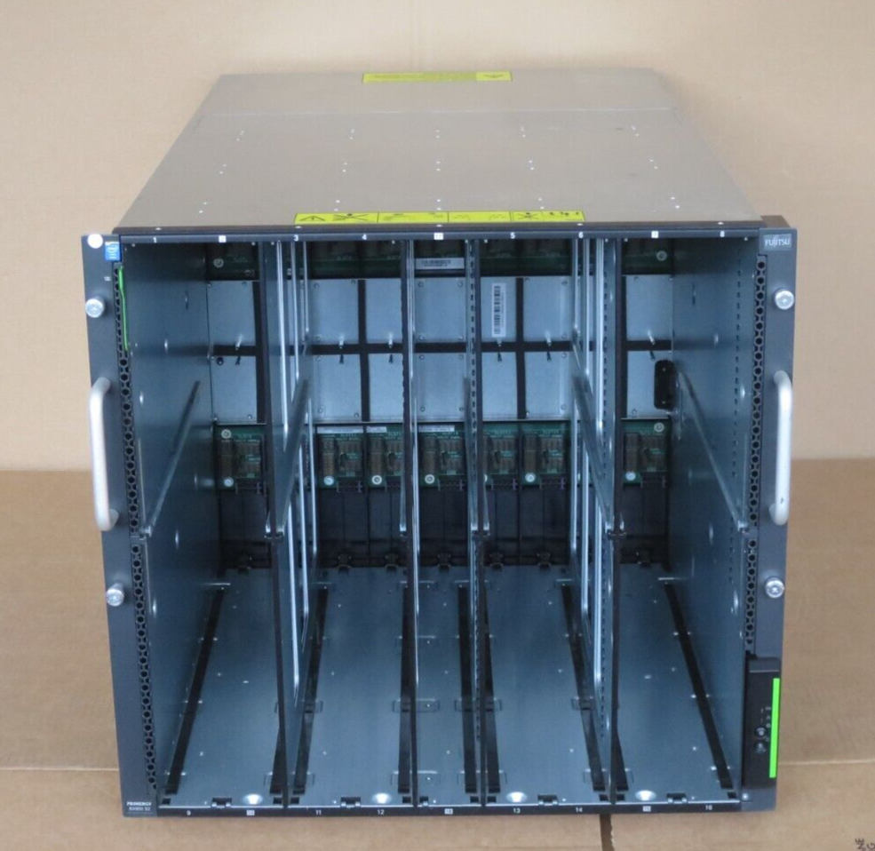 Fujitsu Primergy BX900 S2 Blade Chassis S26361-K1421-V300 6x PSU ...