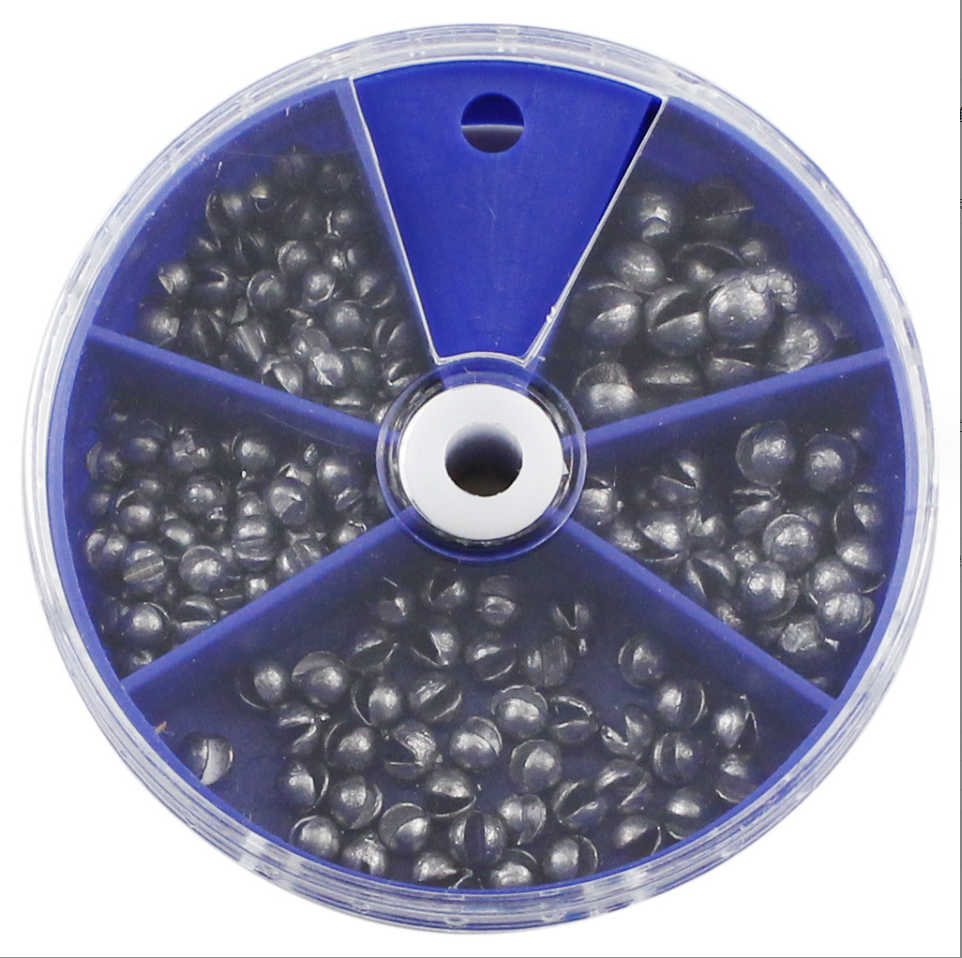 205 Pcs Split Shot Fishing Weights Sinkers Fishing Line Lead Assortment ...