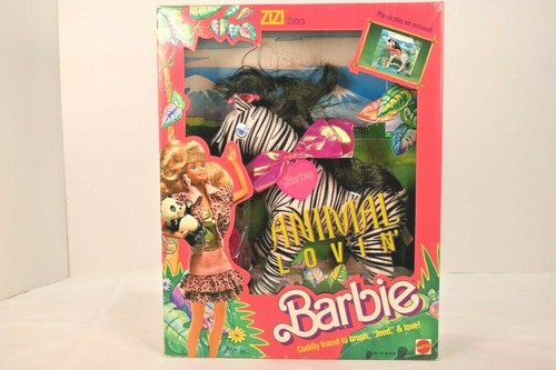 Vintage 1988 Animal Lovin’ Barbie “Zizi” Zebra | eBay