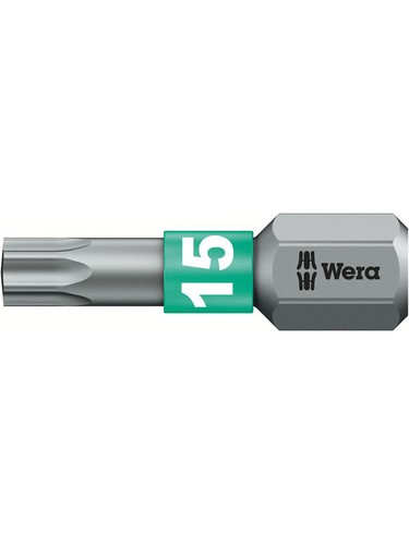 Wera 867/1 BiTorsion Torx Bit TX 15x25mm (066122) | eBay