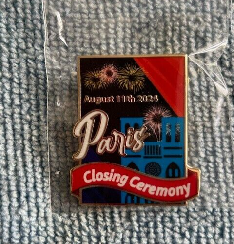 2024 Paris Olympics CLOSING CEREMONY Pin Badge - Limited! | eBay