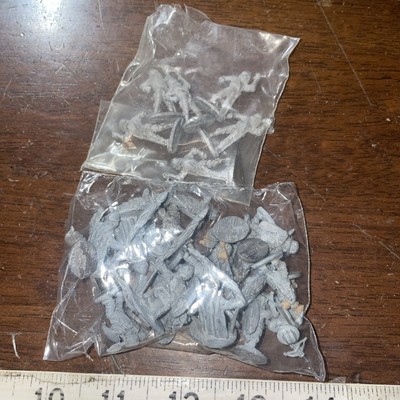 Metal Minis Figures D&D Lot Of 20 +Essex Ral Partha Collection Pack ...