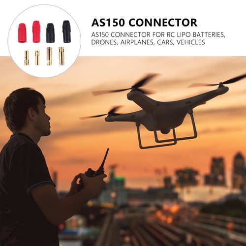 4pcs Connector AS150 Connector Anti Spark Plug Female and Male ...