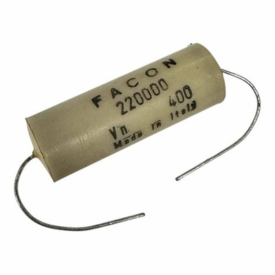 Facon Capacitor Axial Film 22000uF 400V 40x14mm | eBay