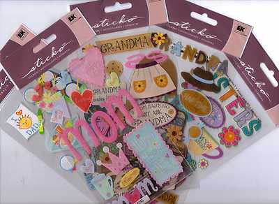 Sticko FAMILY/FRIEND themed~Adorable!~U CHOOSE~ Fast Ship! | eBay