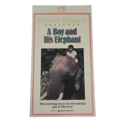 Children's Treasures Presents A Boy and his Elephant VHS | eBay