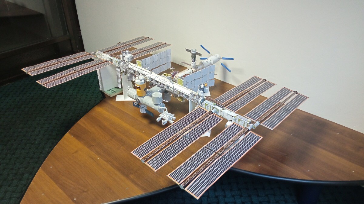 International Space Station Paper Model