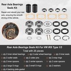 Rear Axle Bearing Seal Kit forVw IRS Swing Axl For Volkswagen Type 1 ...