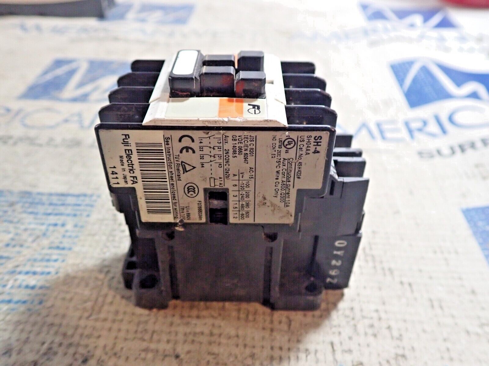 Fuji Electric SH04AA SH4 Contactor 4 Pole 100-110V 50Hz 110-120V 60Hz ...