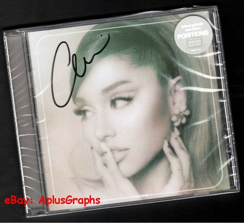 ARIANA GRANDE... Positions CD - SIGNED | eBay