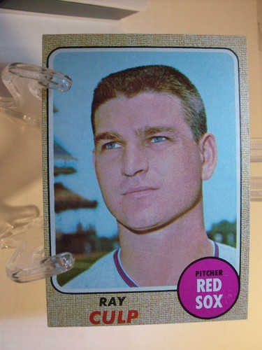 1968 Topps Baseball #272 - Ray Culp - Boston Red Sox 68-084 | eBay