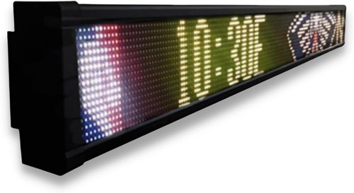 Skybox Fancave - Titan Series LED Ticker 48" wide Sports or Stocks | eBay
