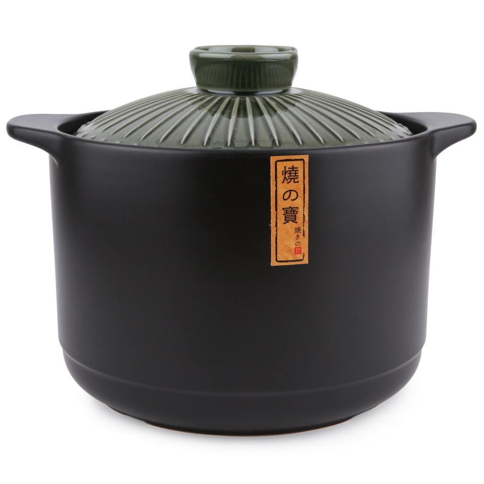 Ceramic Cooking Pot Cooking Clay Earthenware Pot Casserole Stew Pot ...
