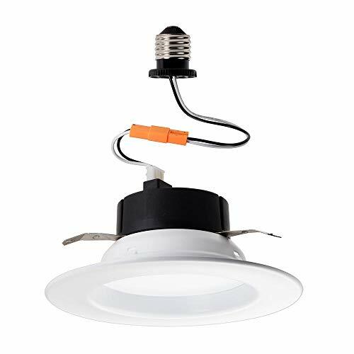 Lithonia Lighting 4 Inch White Retrofit LED Recessed Downlight, 10W ...