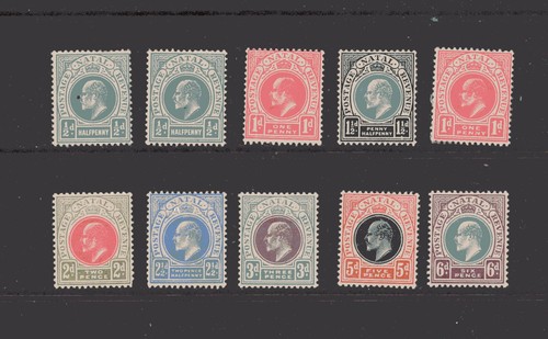 10pc NATAL KING EDWARD POSTAGE & REVENUE STAMPS LOT BRITISH ...