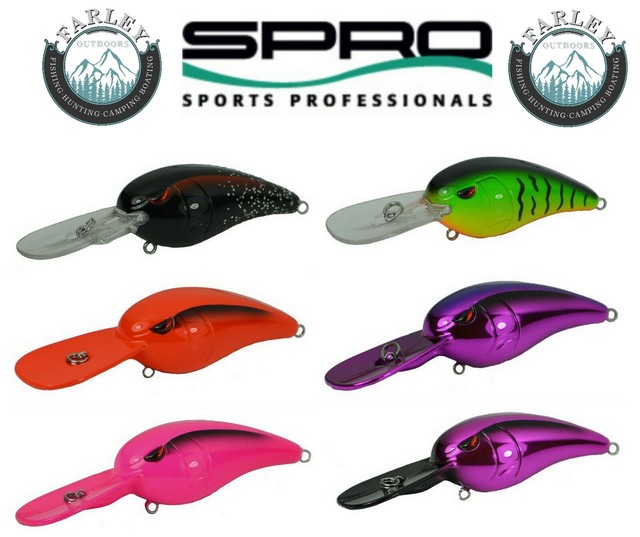 Fishing Lure SPRO RK 55 Crankbait Midnight Star for sale online | eBay