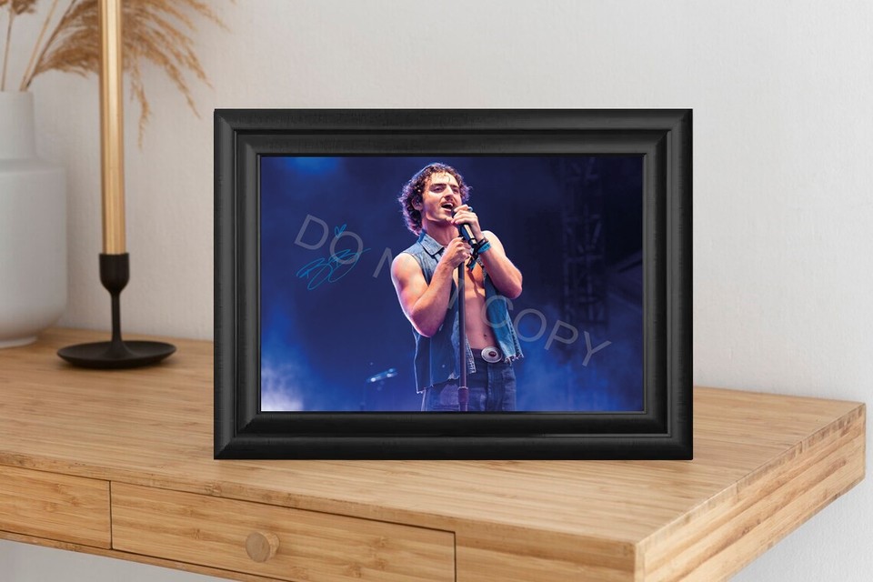 Benson Boone Autograph Photo RP 12x8 | eBay