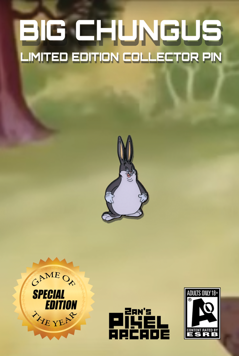 Big Chungus Coin Big Chungus Acrylic Image Plugs | Meme Gauges