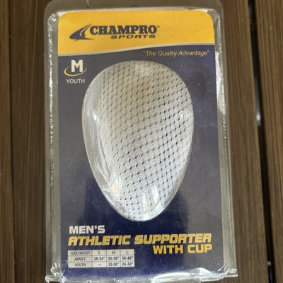 Champro Youth Athletic Supporter With Cup. Youth Med. Jock Strap. 22 ...