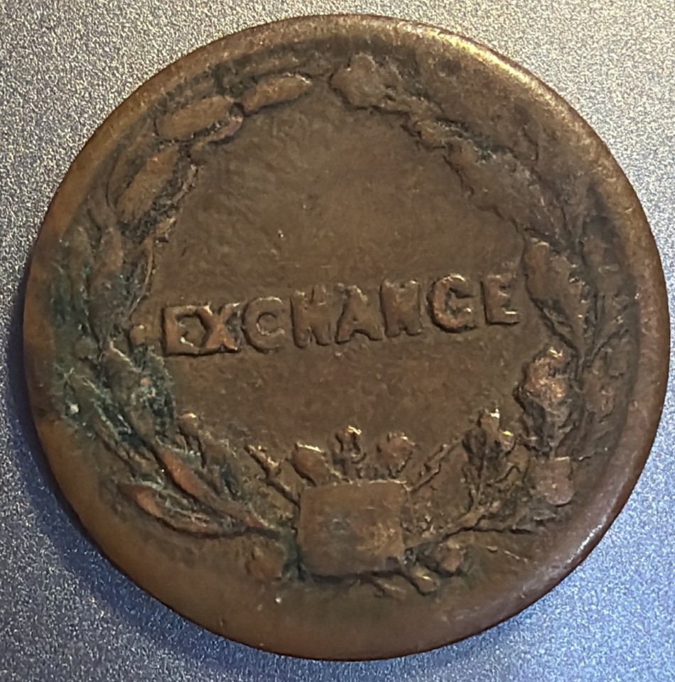 ERROR 1863 Civil War Token, CUD, broken die 1c CWT | eBay