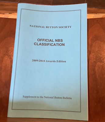 Vintage NBS National Button Society Pearl/Shell+ More Awards ...