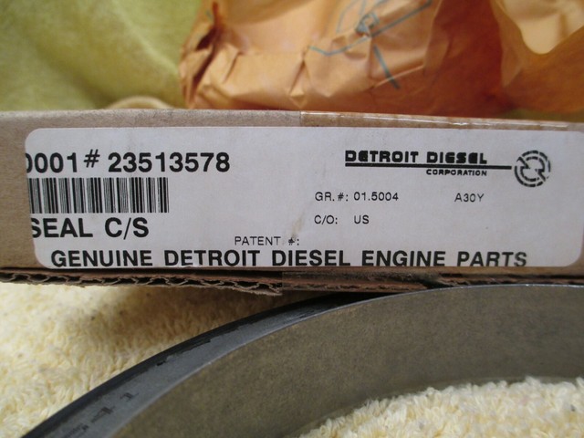 - Detroit Diesel Series 60 Rear Crankshaft Seal Kit P/n 23513578 for ...