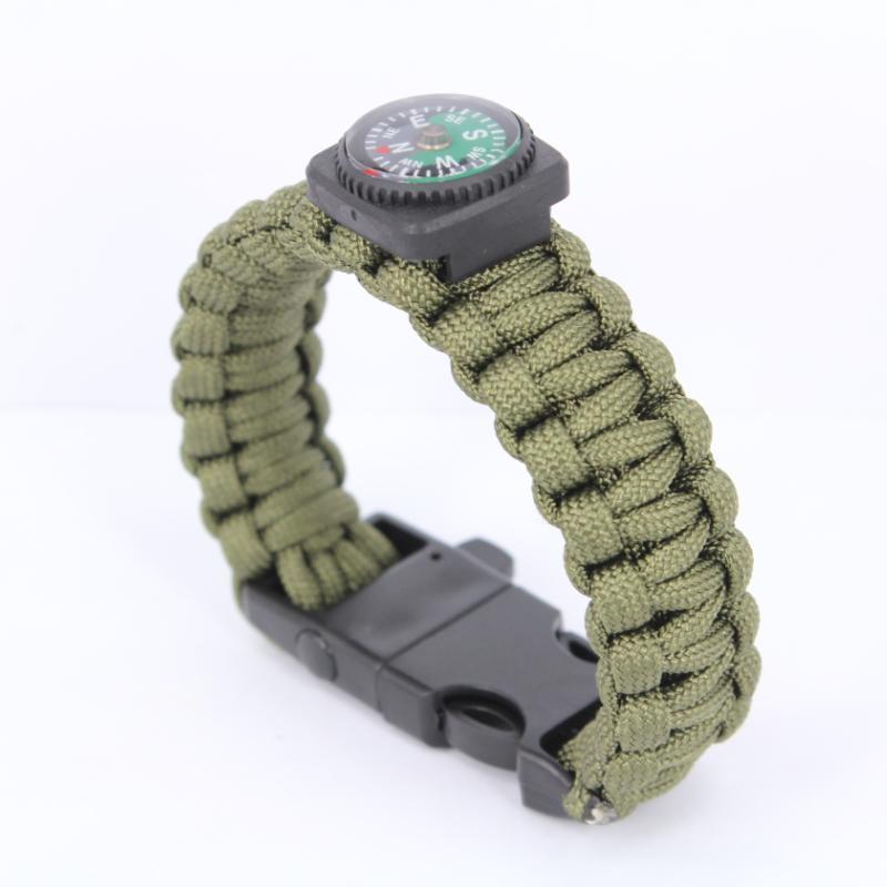 Survival Bracelets with Fire Starter Outdoor Self-rescue - One item ...