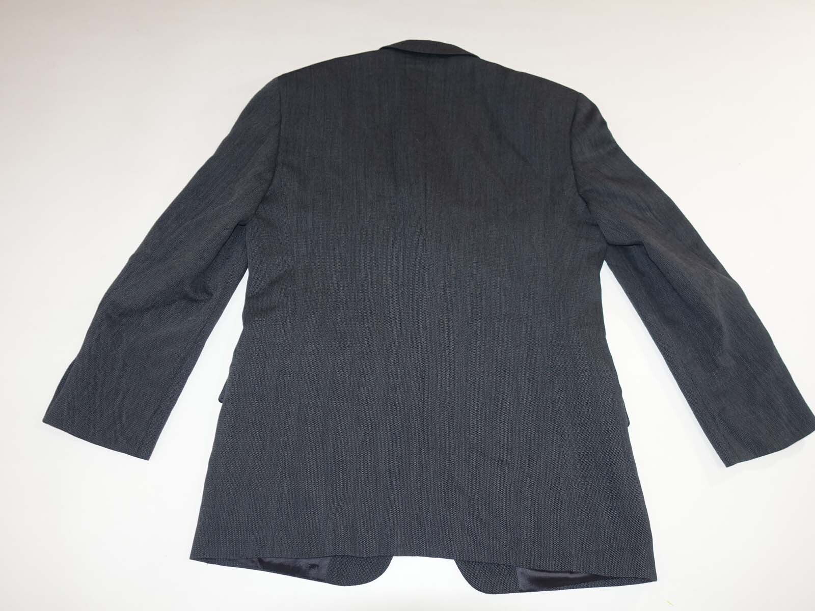 Joseph Abboud Men's 3 Button Suit Size 40 Regular 33 x 29.5 Charcoal ...