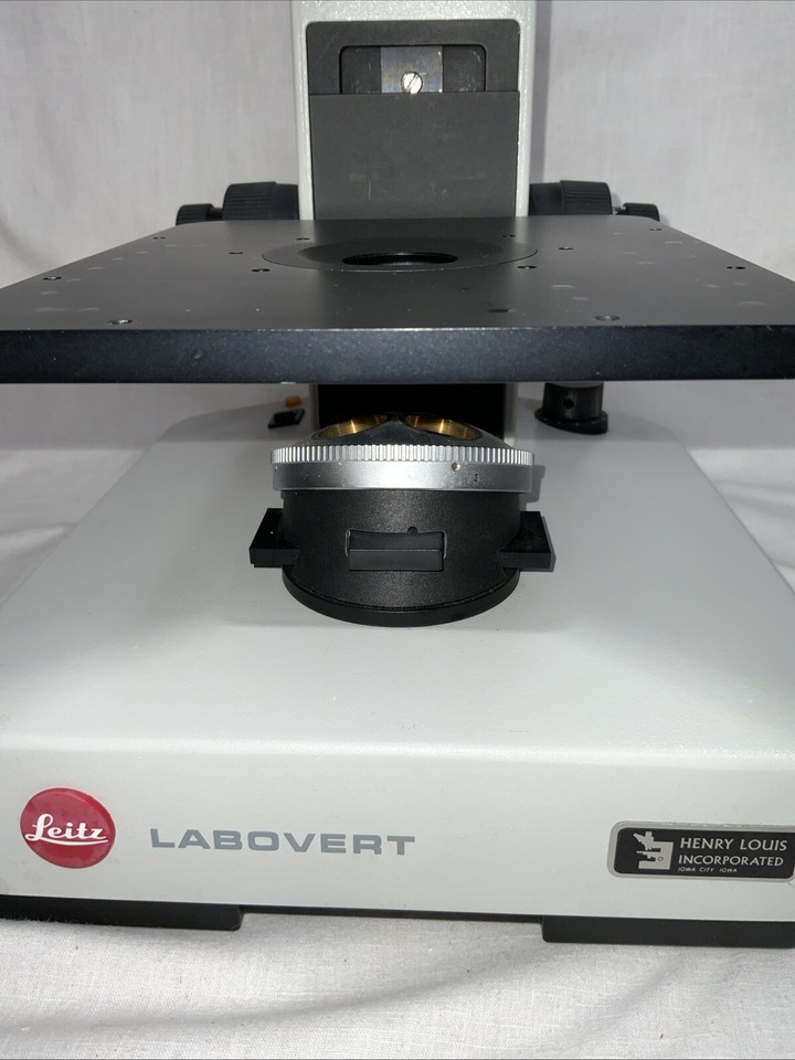 Leitz Labovert GMBH Inverted Microscope W/ Eye Pieces | eBay