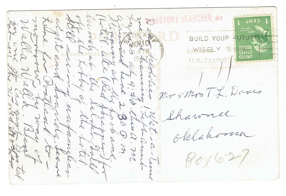 Spokane Washington Paulsen Building RPPC posted 1947 | eBay