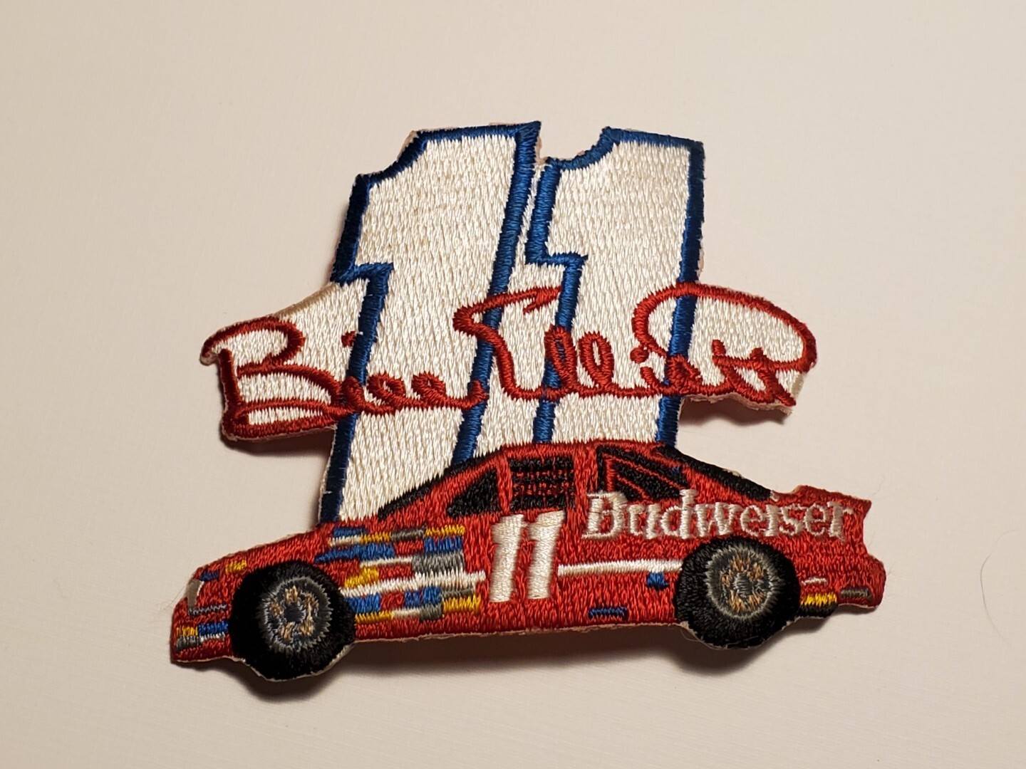 Bill Elliott #11 Budweiser Nascar Patch 3.75"x2.75" | eBay