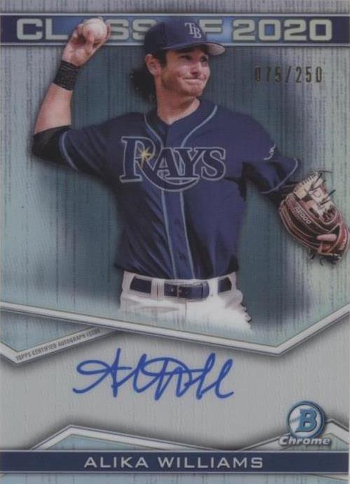 2020 Bowman Draft - Class of 2020 Autographs Alika Williams #C20A-AW ...