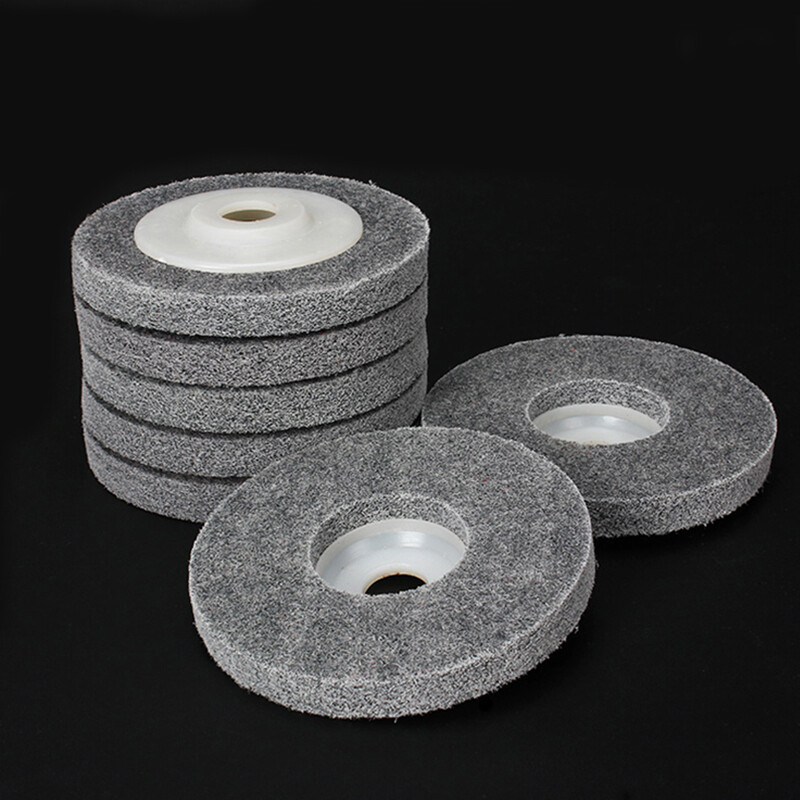 New 100mm 4 Inch Wool Buffing Pad Angle Grinder Polishing Wheel Felt ...