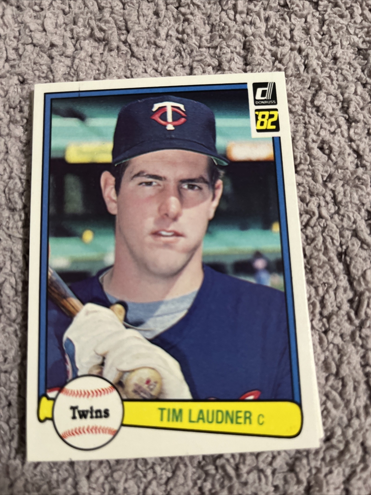 1982 Donruss Minnesota Twins Baseball Card #549 Tim Laudner | eBay