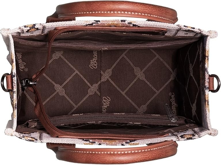 Wrangler Women's Tote Bag Southwestern Aztec Crossbody Purse Satchel ...