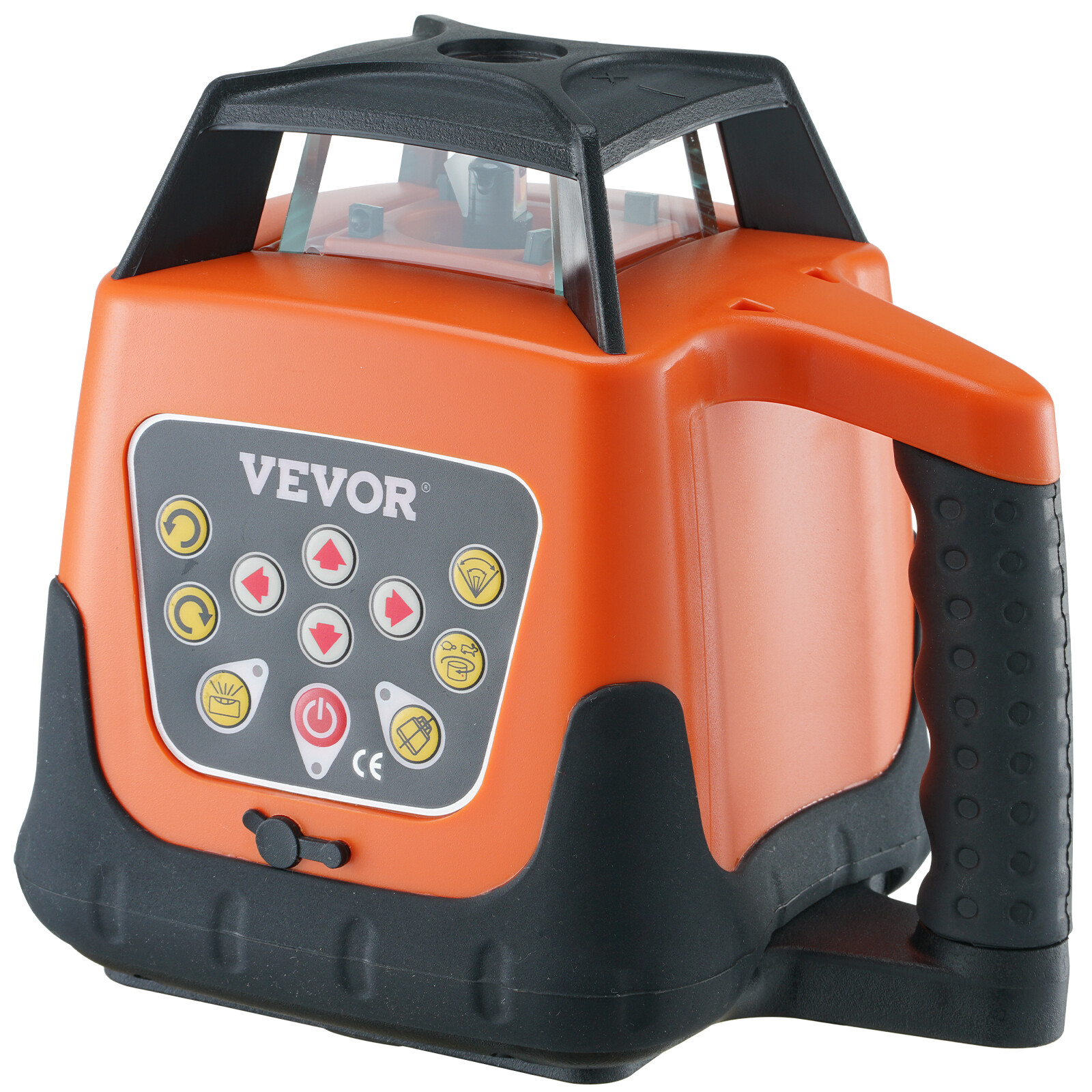 VEVOR Self-Leveling 360°Rotary Rotating Red Beam Laser Level Tool Kit ...