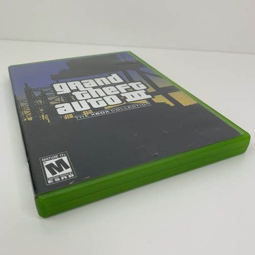 Grand Theft Auto III GTA 3 From The Original Microsoft Xbox Collection ...