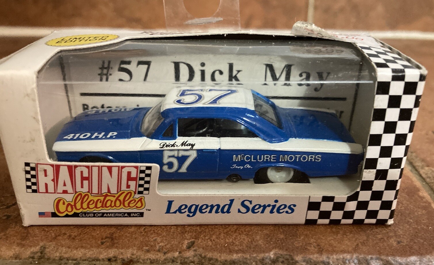 Racing Collectible Legend Series NASCAR 57 Dick May Ford Fastback 1:64 ...