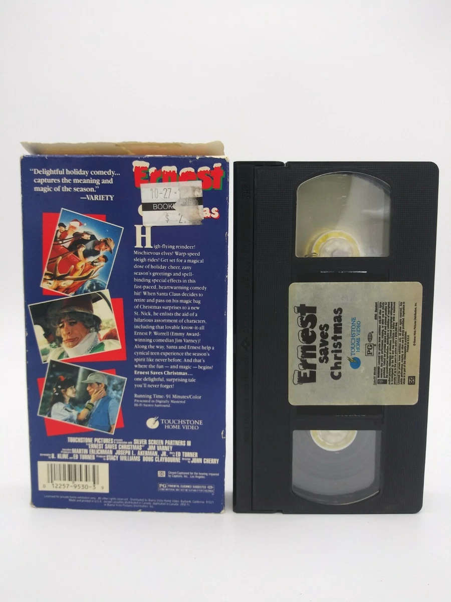 Ernest Saves Christmas Vhs