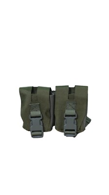 DOUBLE GRENADE POUCH - OD GREEN IDF | eBay