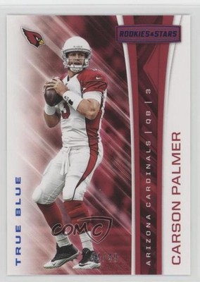 2017 Panini Rookies & Stars True Blue 44/49 Carson Palmer #157 7l6 | eBay