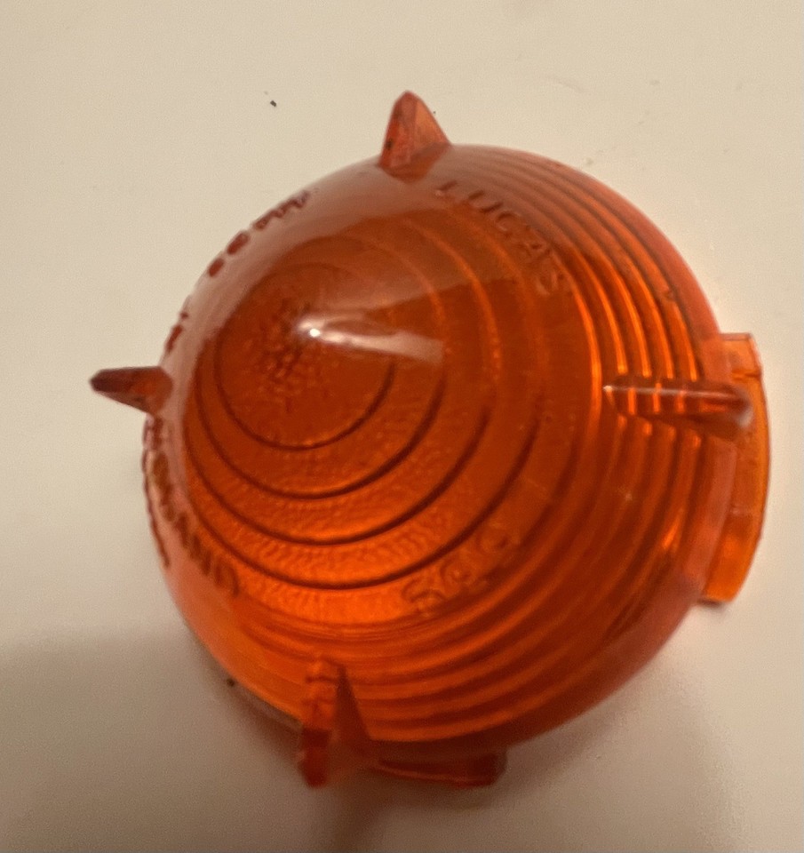Lucas L539 MG AC Austin Riley Rover Amber Lens #2 | eBay UK